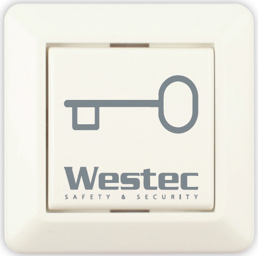 Westec Utenpåliggende åpneknapp - Westec Westec Utenpåliggende